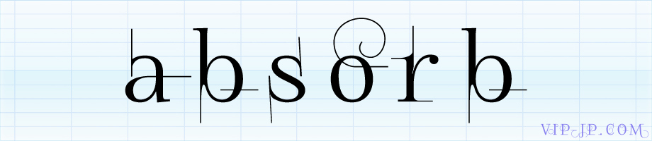 abstain , absorb , absorptionの意味（和訳） | letter