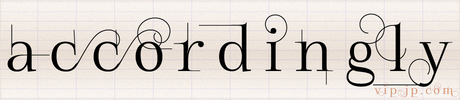 accordingly , accordance , accordingの英語と和訳 ｜ イラスト
